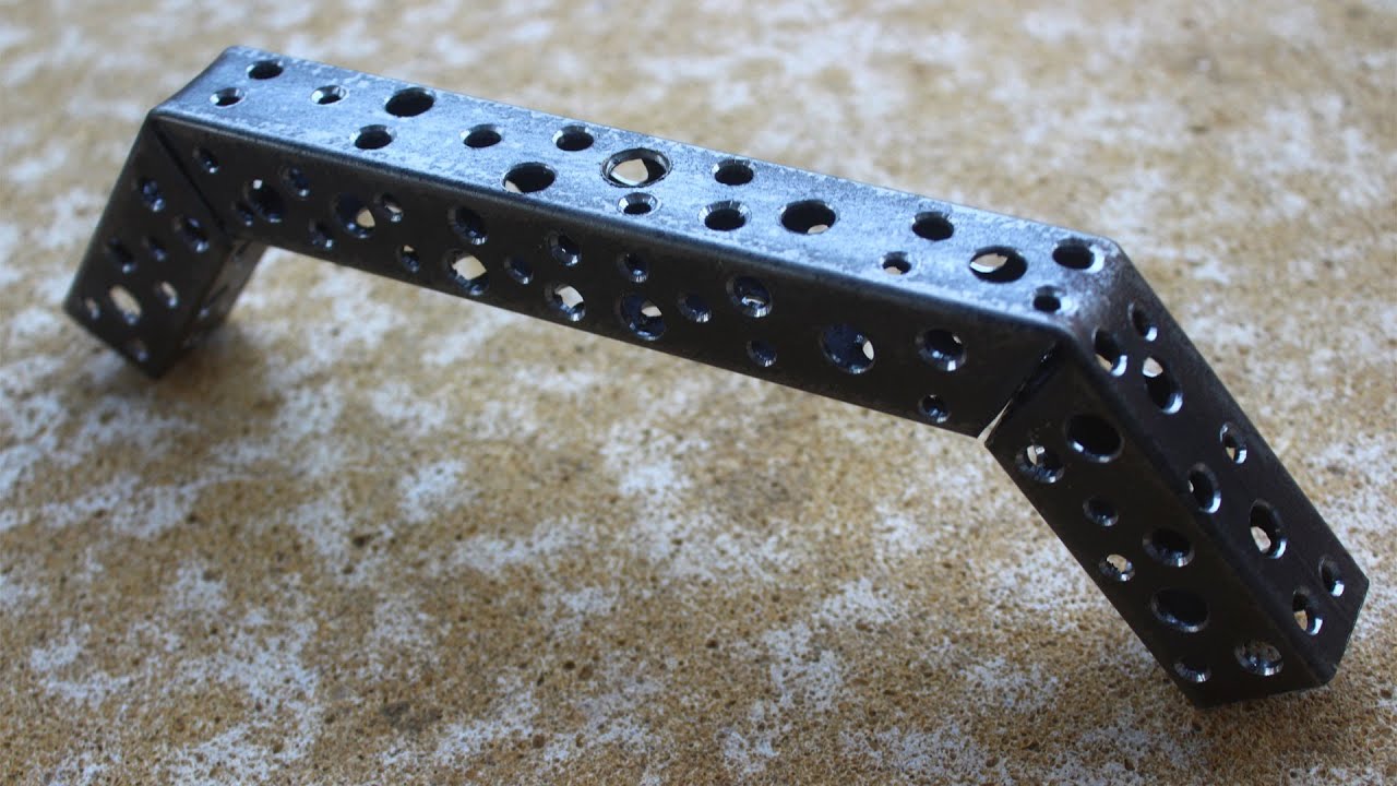 Awesome metal handles an industrial style MIG welding project! DIY