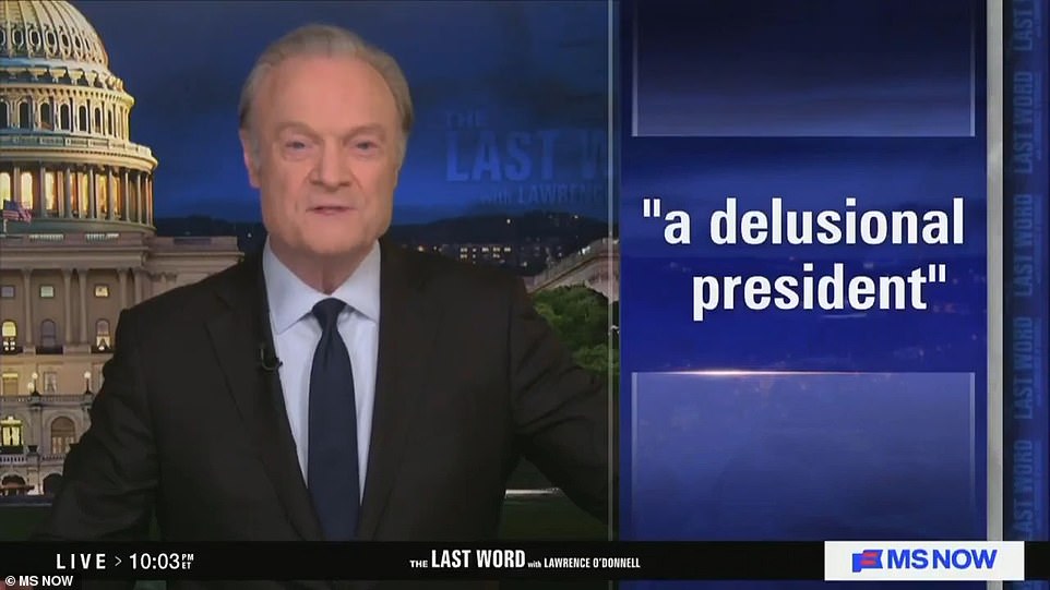 Pompous MS NOW anchor slams Barron Trump for not enlisting to fight