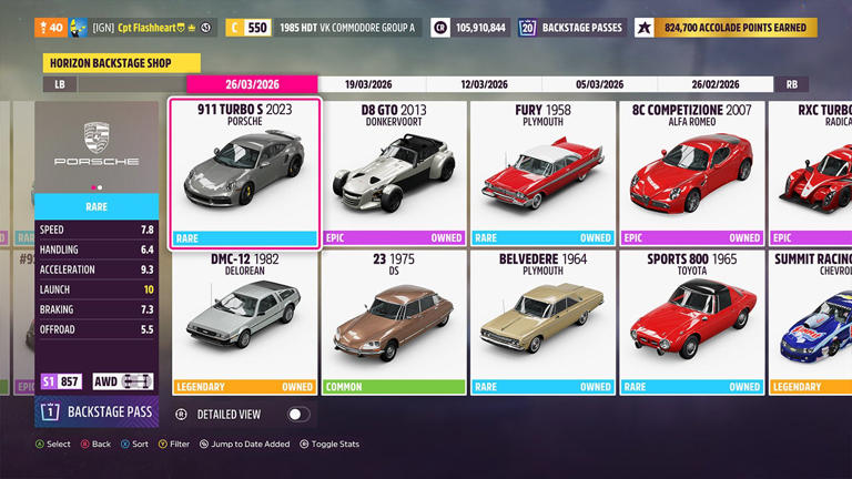 All Forza Horizon 5’s rare, time-limited cars have been added for ...