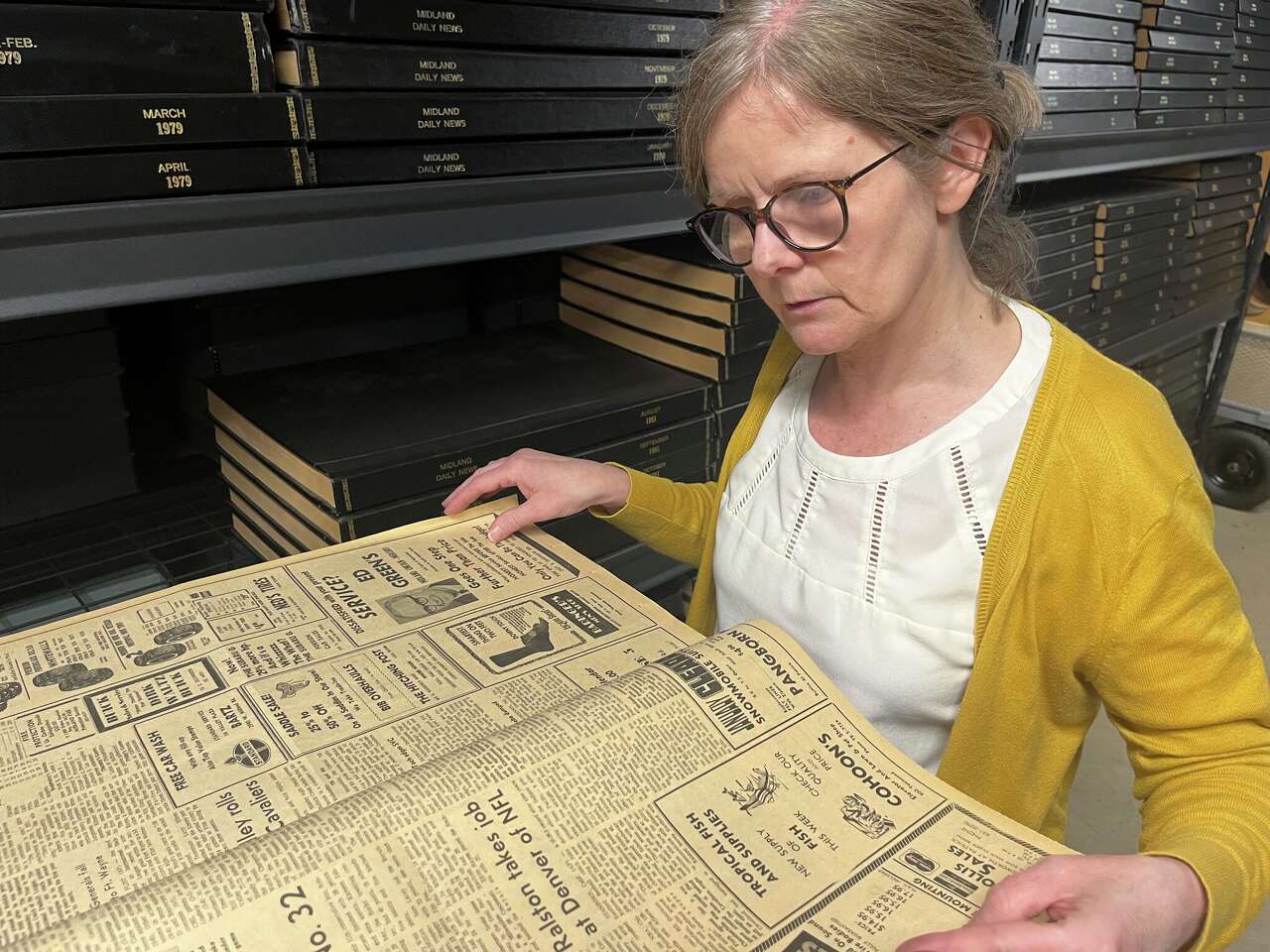 Midland library seeks to make 100 years of newspapers available online