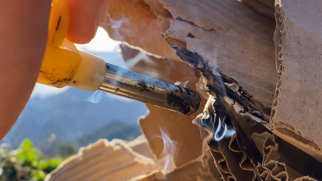A look at controlled door frame burning