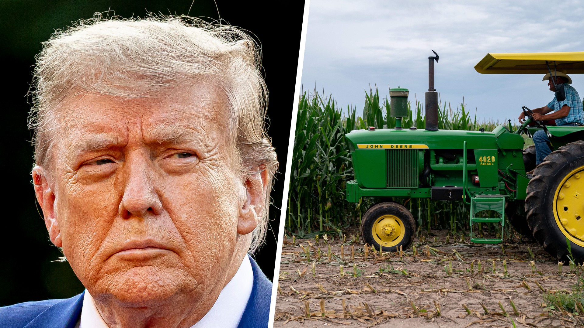 Trump to pitch new relief for farmers hit by tariffs and Iran war