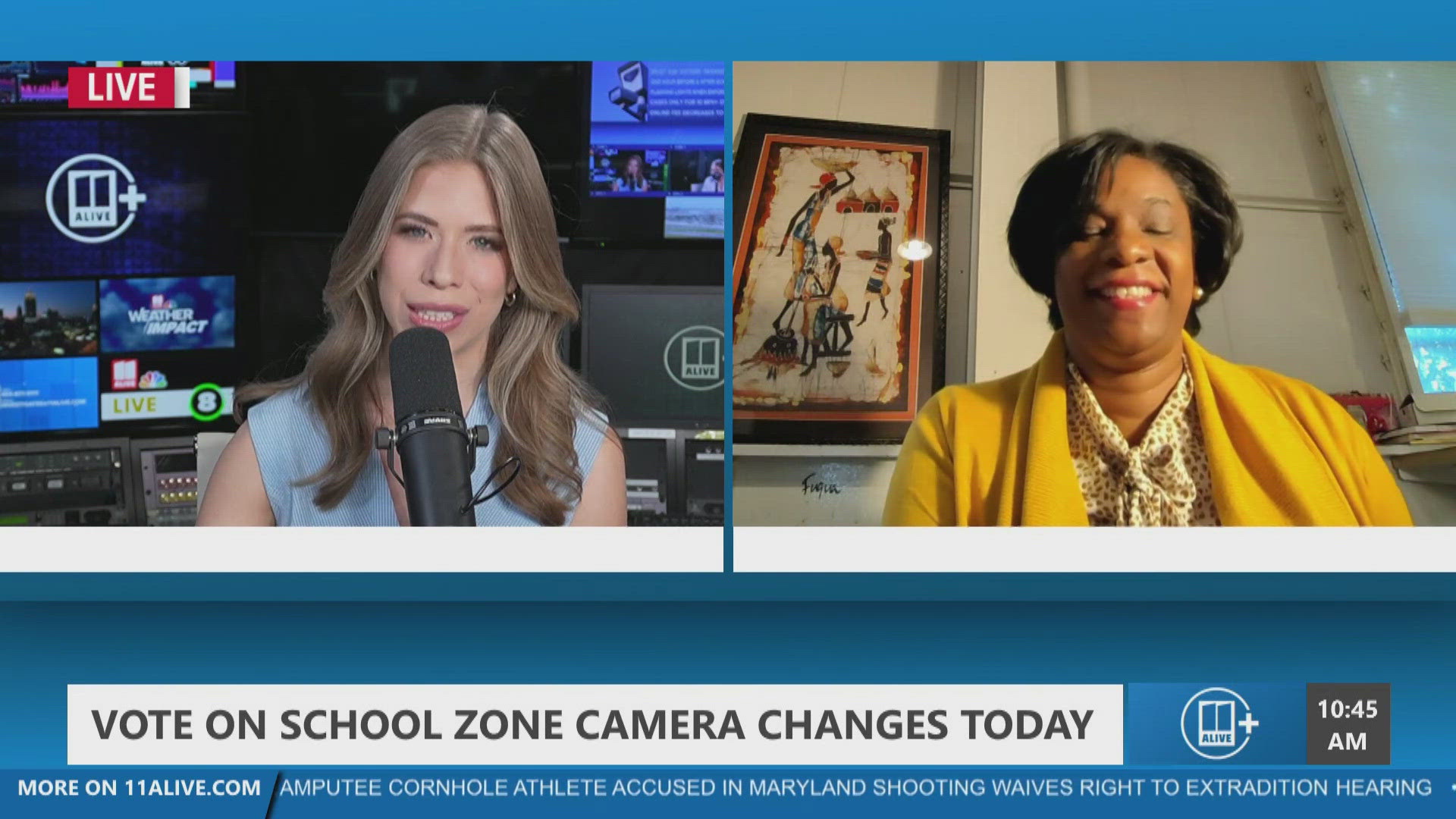 Georgia Senate set to vote on school zone camera changes