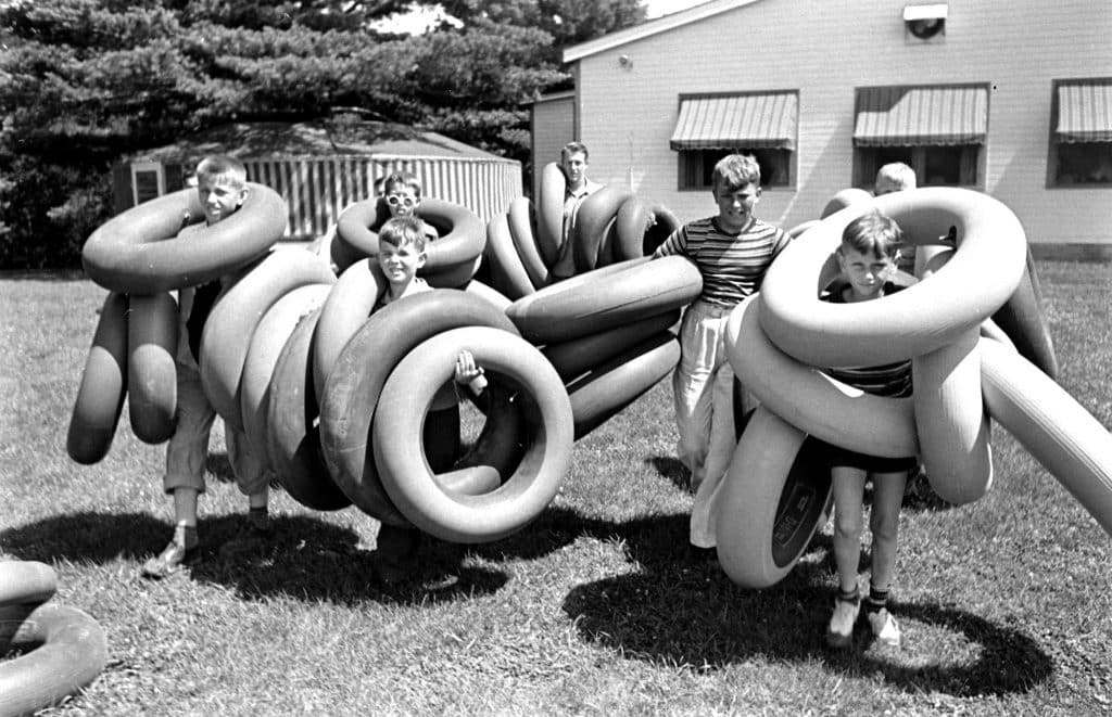 River tubing as a unique American pastime