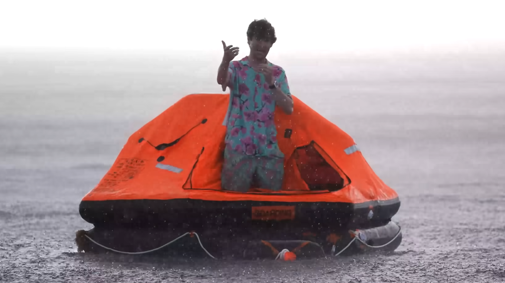 Watch what happens when you drift into the Bermuda Triangle - no way back