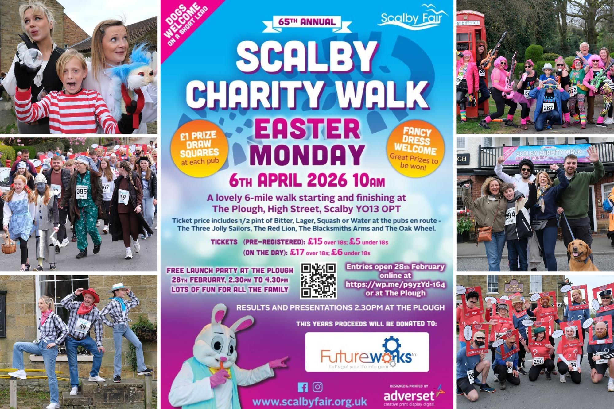 All you need to know about the 2026 Scalby Charity Walk on Easter Monday