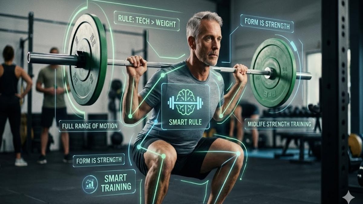 Over 50 and back in the gym? The smart strength training rule most men ...