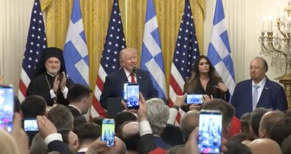 The most beautiful ballroom: Trump derails Greek Independence Day ...