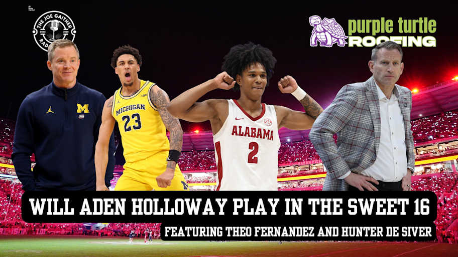 Will Aden Holloway play against Michigan? The Joe Gaither Show
