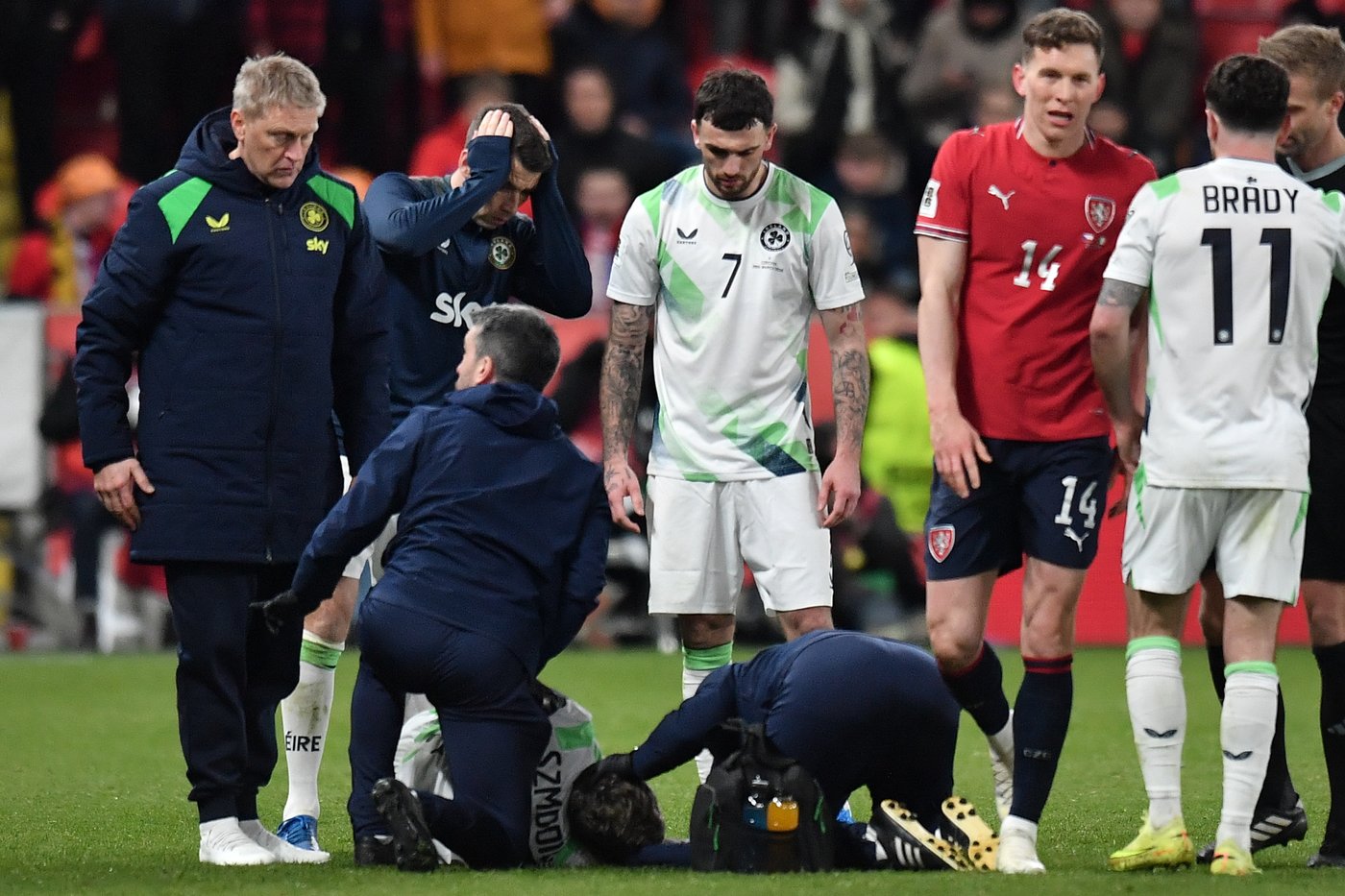 Ireland's Szmodics out of hospital and on the mend after head injury in ...