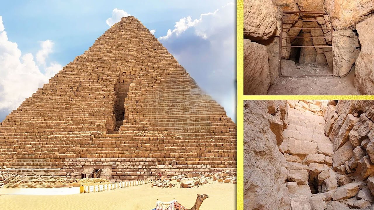 The mystery behind the giant gash in Egypt’s third pyramid