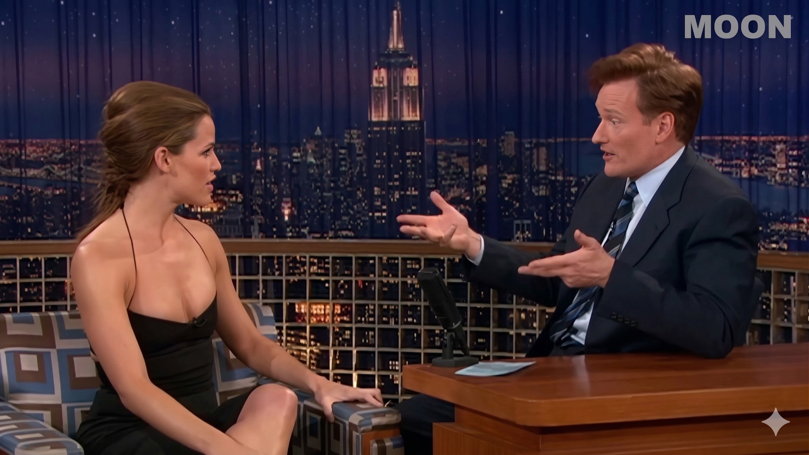 Watch Jennifer Garner correct Conan on live TV - big mistake