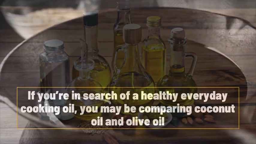 Should you cook with coconut oil or olive oil?
