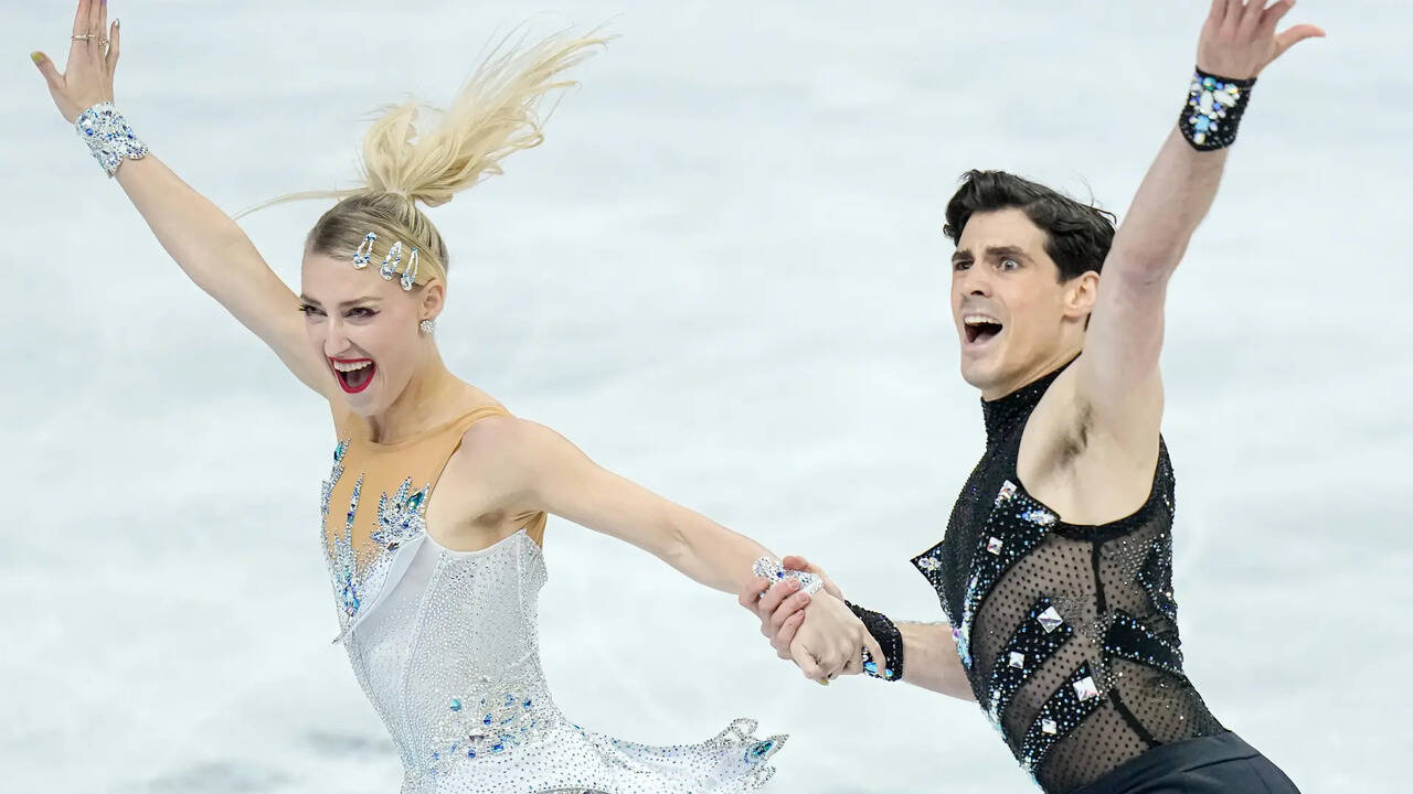 Fournier Beaudry and Cizeron secure lead in ice dance at Figure Skating ...
