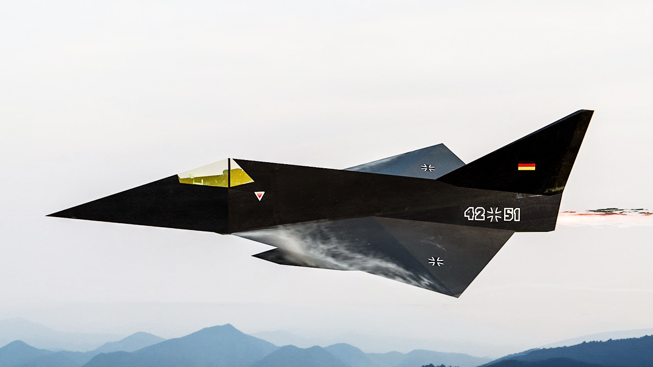 West Germany’s secret stealth fighter - the jet that looked like an F-117