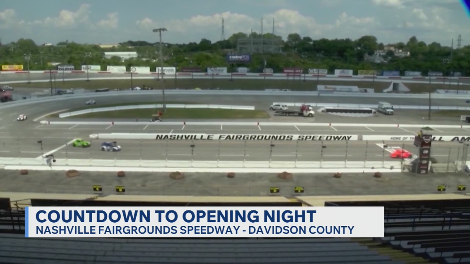 Countdown to opening night at Nashville Fairgrounds Speedway