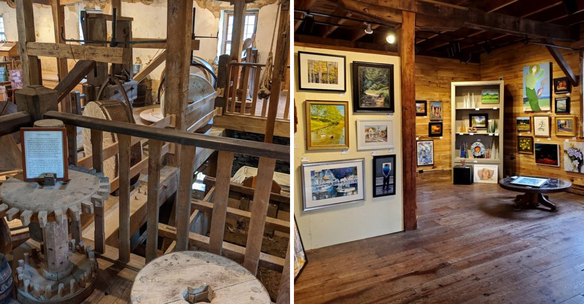 This historic Virginia mill still grinds fresh flour using 18th-century ...