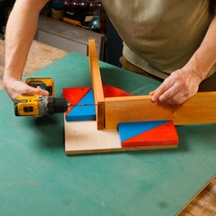 DIY perfect corner joints 🔗 no skills needed