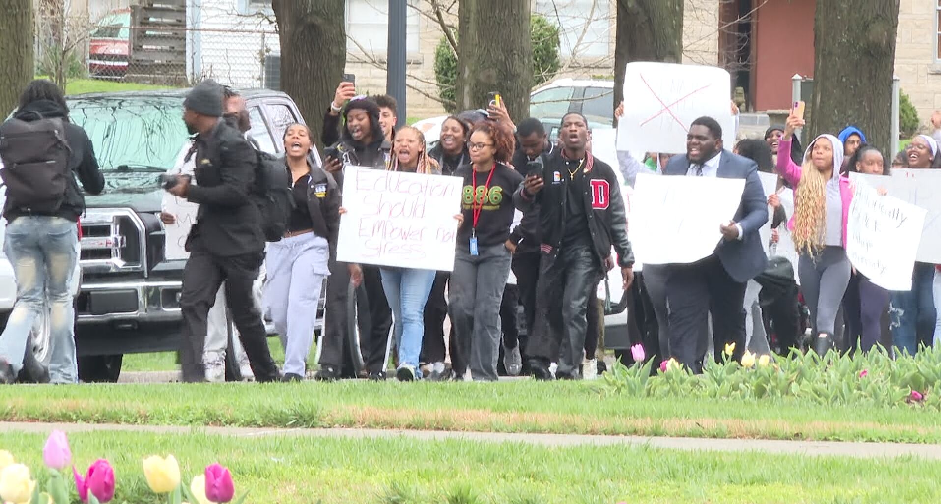 KSU students protest proposed changes to university near state Capitol