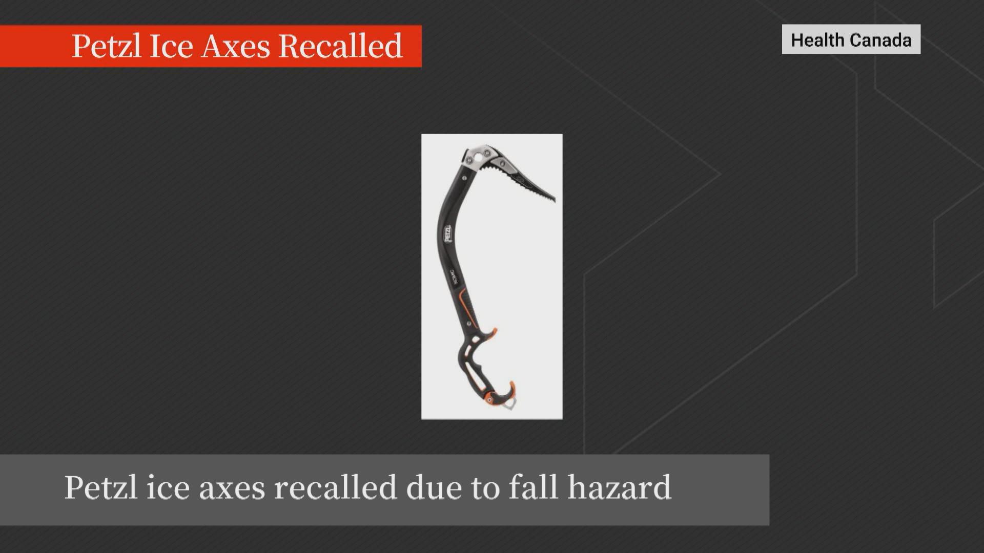 Health matters: Petzl ice axes recalled due to fall hazard