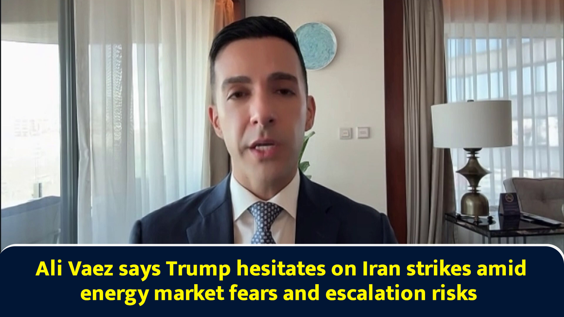Ali Vaez says Trump hesitates on Iran strikes amid energy market fears ...