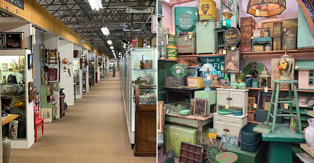 This massive Ohio antique mall is a treasure trove of vintage home ...