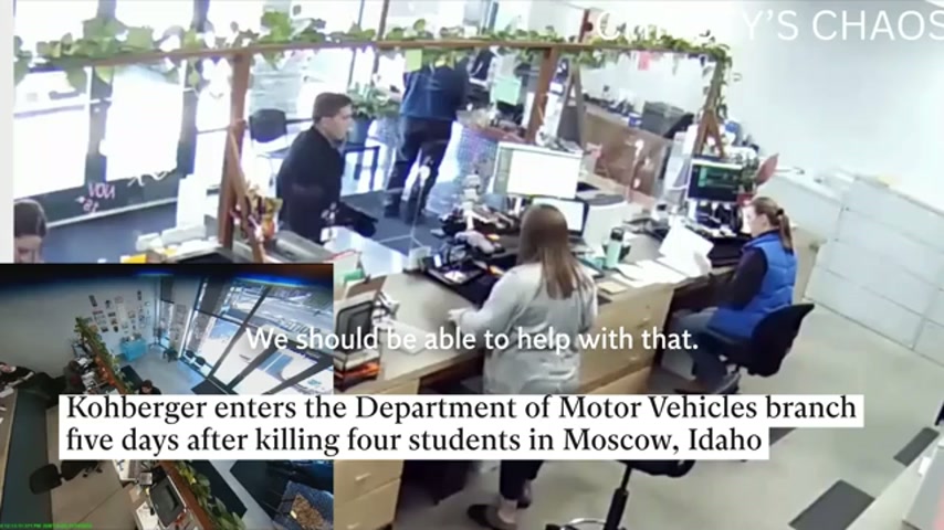 What Idaho killer Bryan Kohberger said to DMV workers about murders