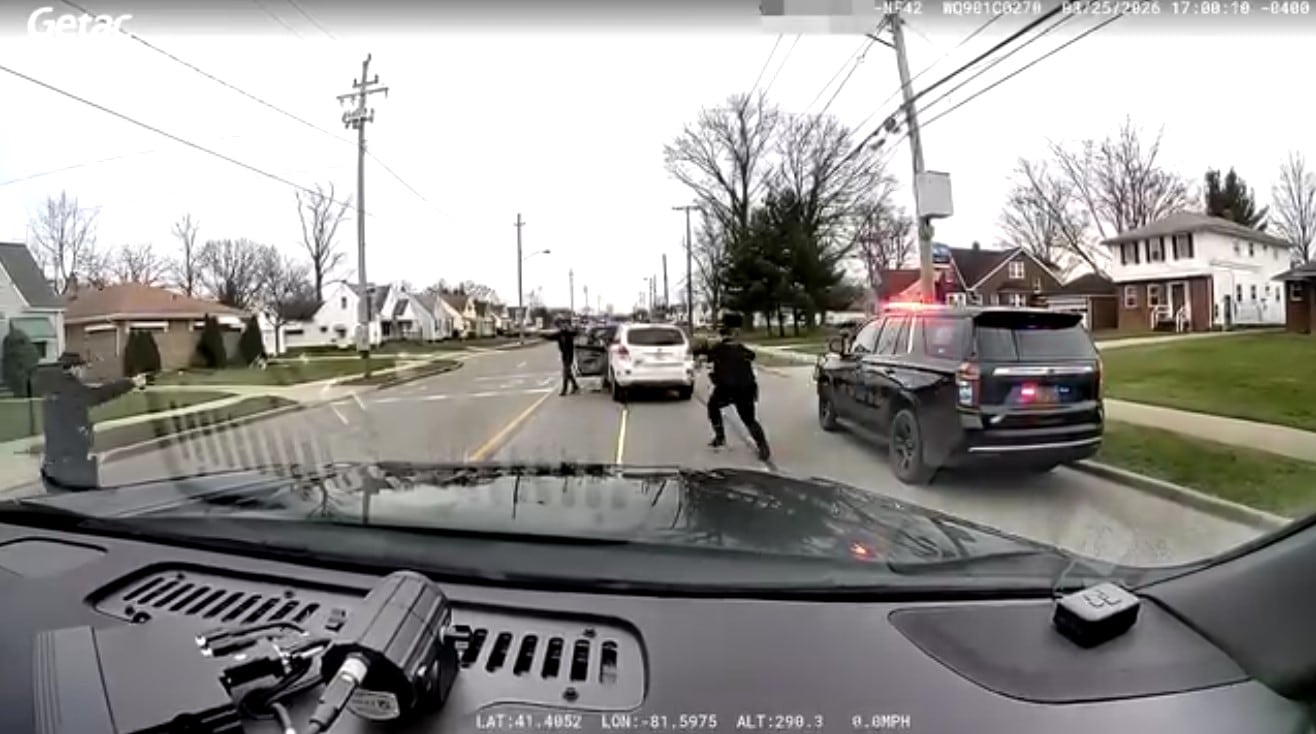Garfield Heights police use Grappler to stop wanted suspect in stolen ...