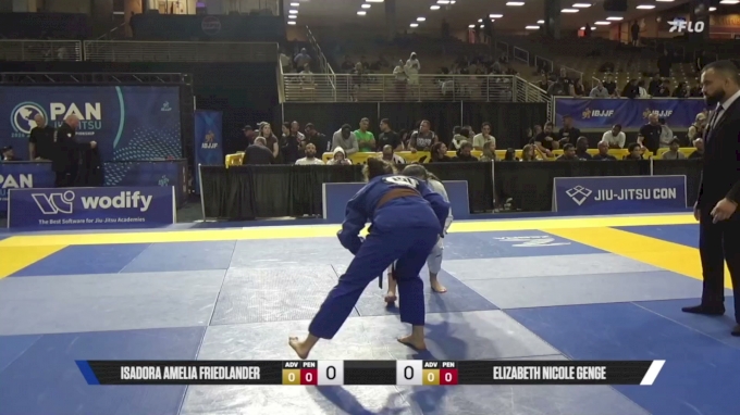 Elizabeth Nicole Genge vs Isadora Amelia Friedlander 2026 Pan Jiu Jitsu ...