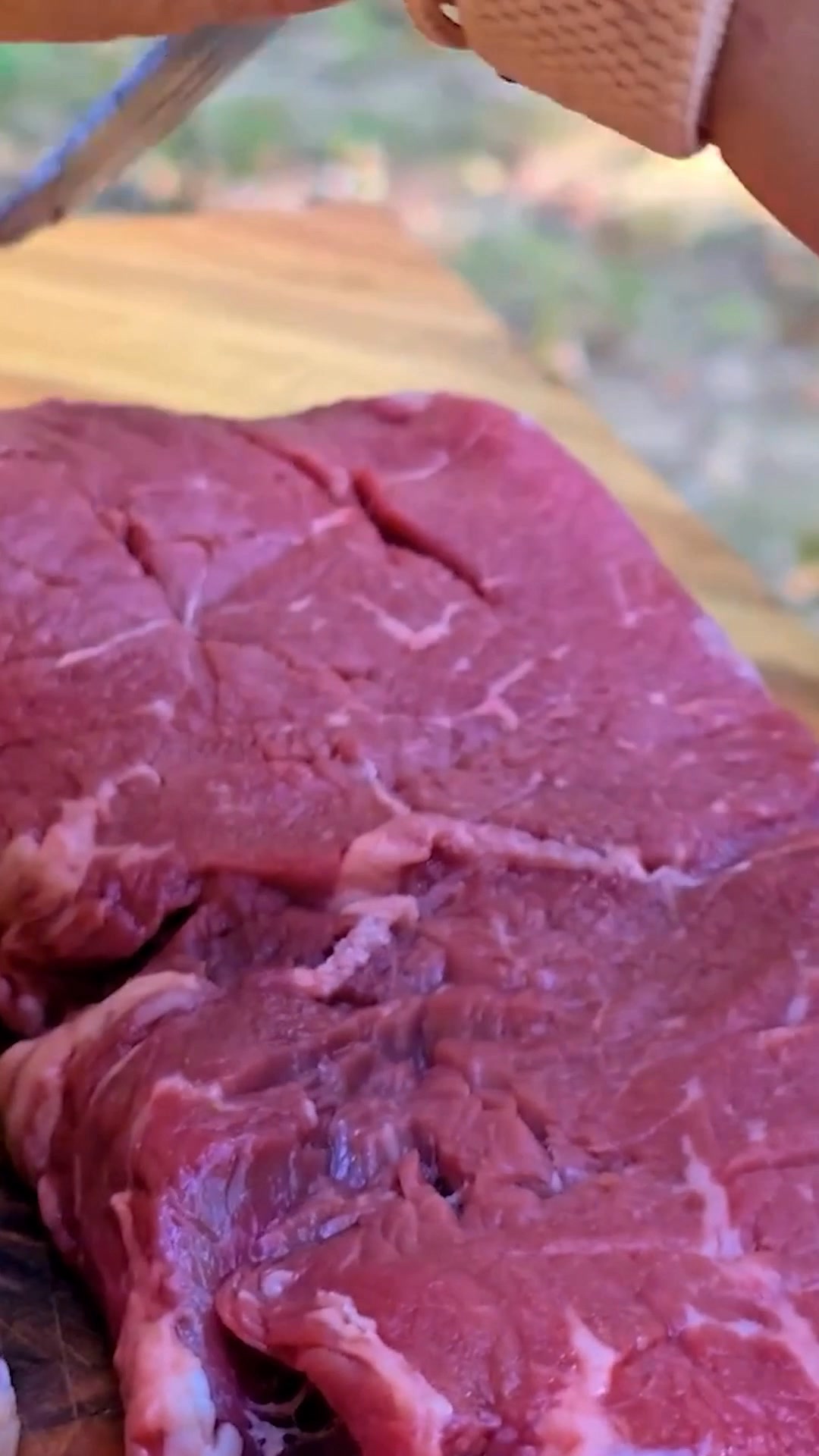 Outdoor meat cooking hits different