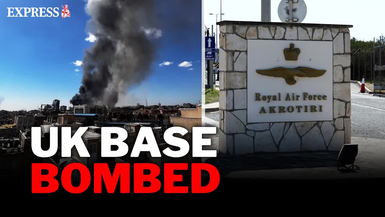 RAF military base in Cyprus hit by drone strikes as UK considers ...