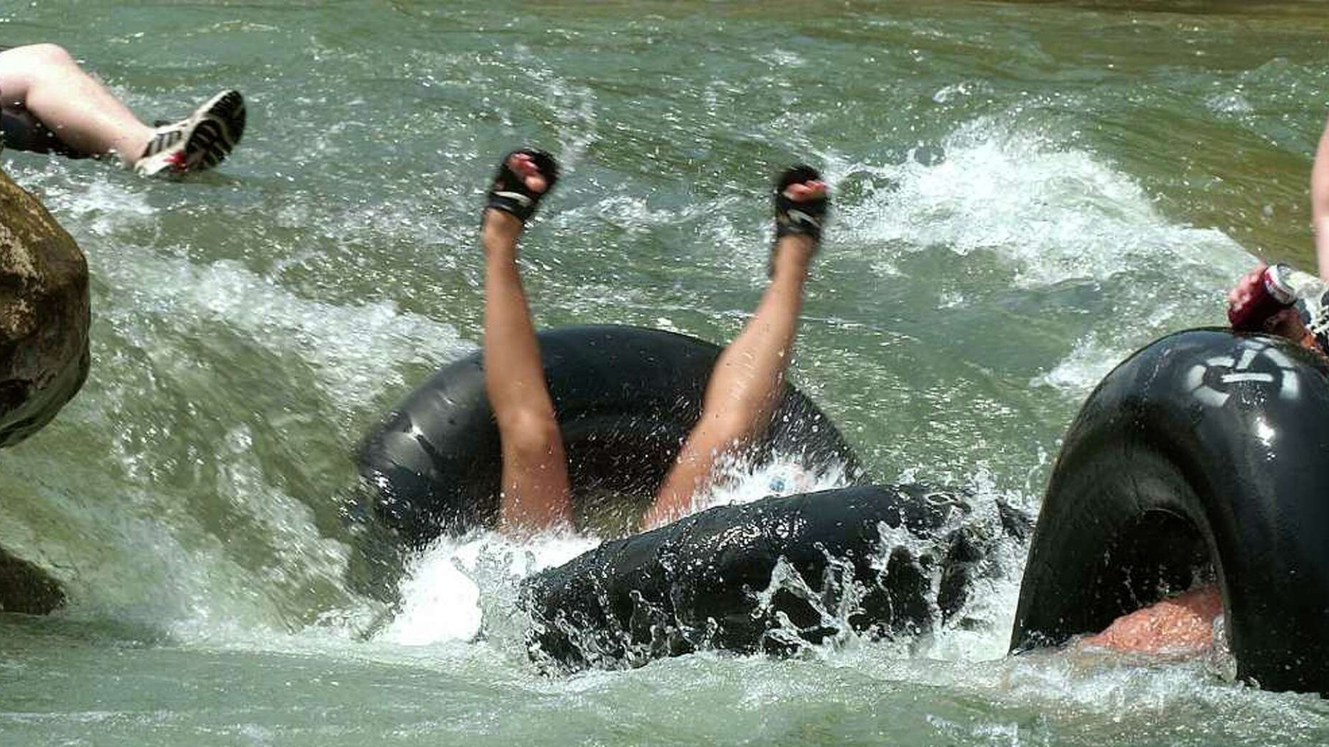 River tubing as a unique American pastime