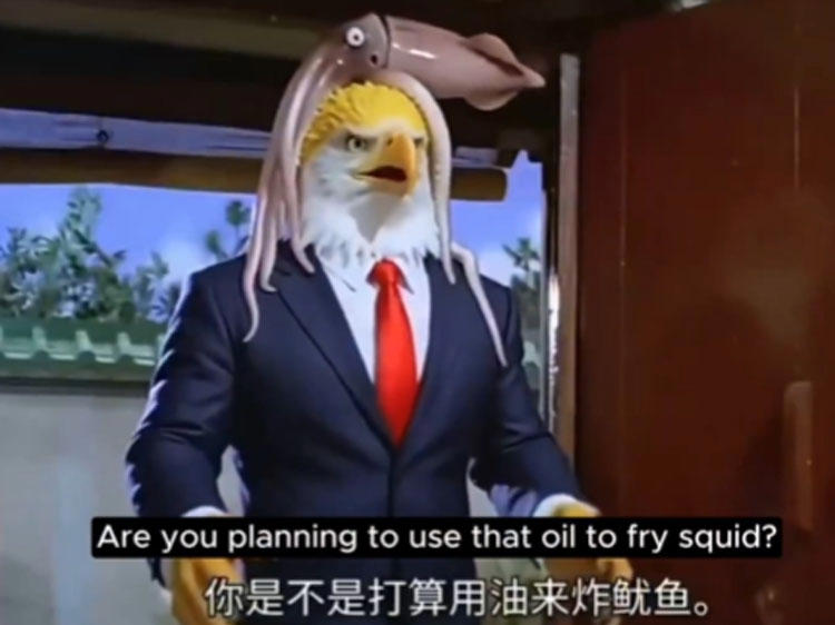 Chinese state TV shares viral AI kung-fu animal cartoons on Iran war ...