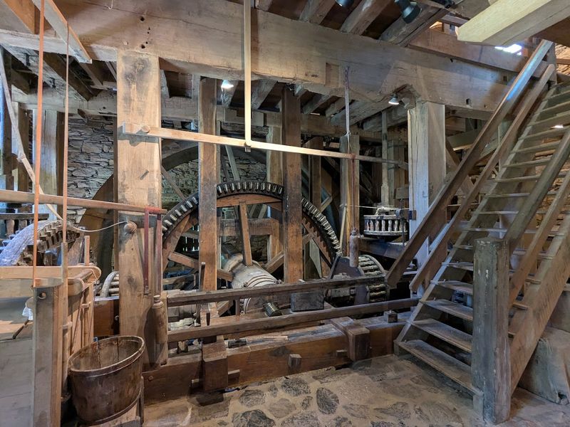 This historic Virginia mill still grinds fresh flour using 18th-century ...