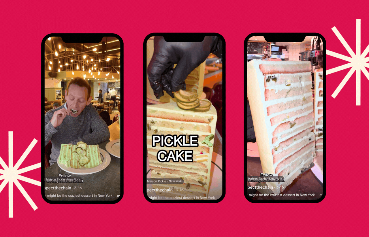 Have you ever dreamed of a 24-layer pickle cake?