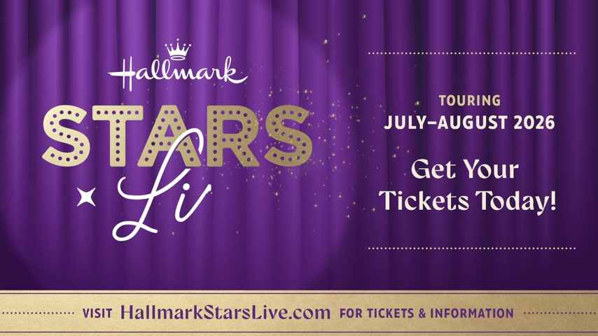 Hallmark stars live promo