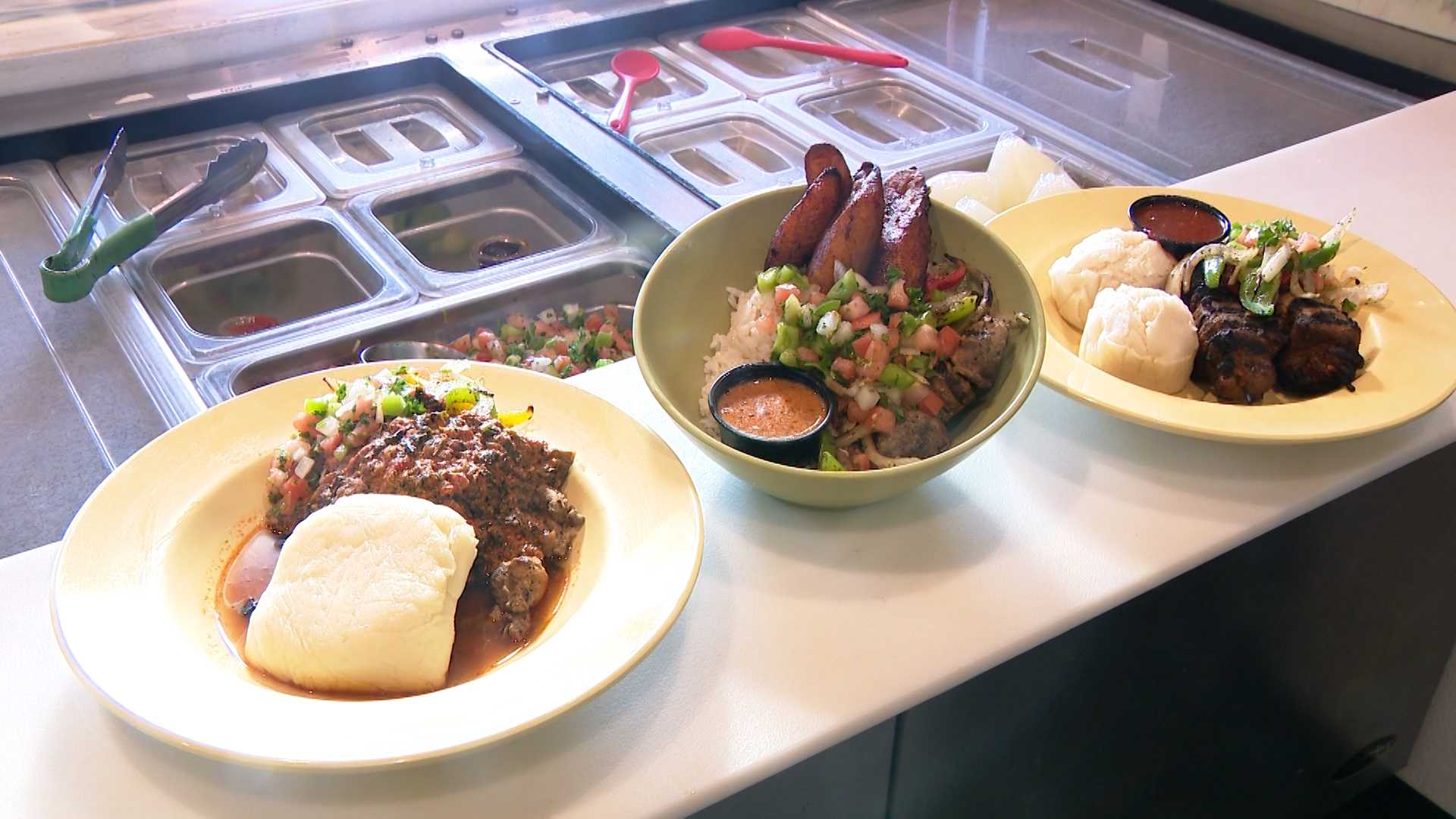 Now serving: Okra African Grill