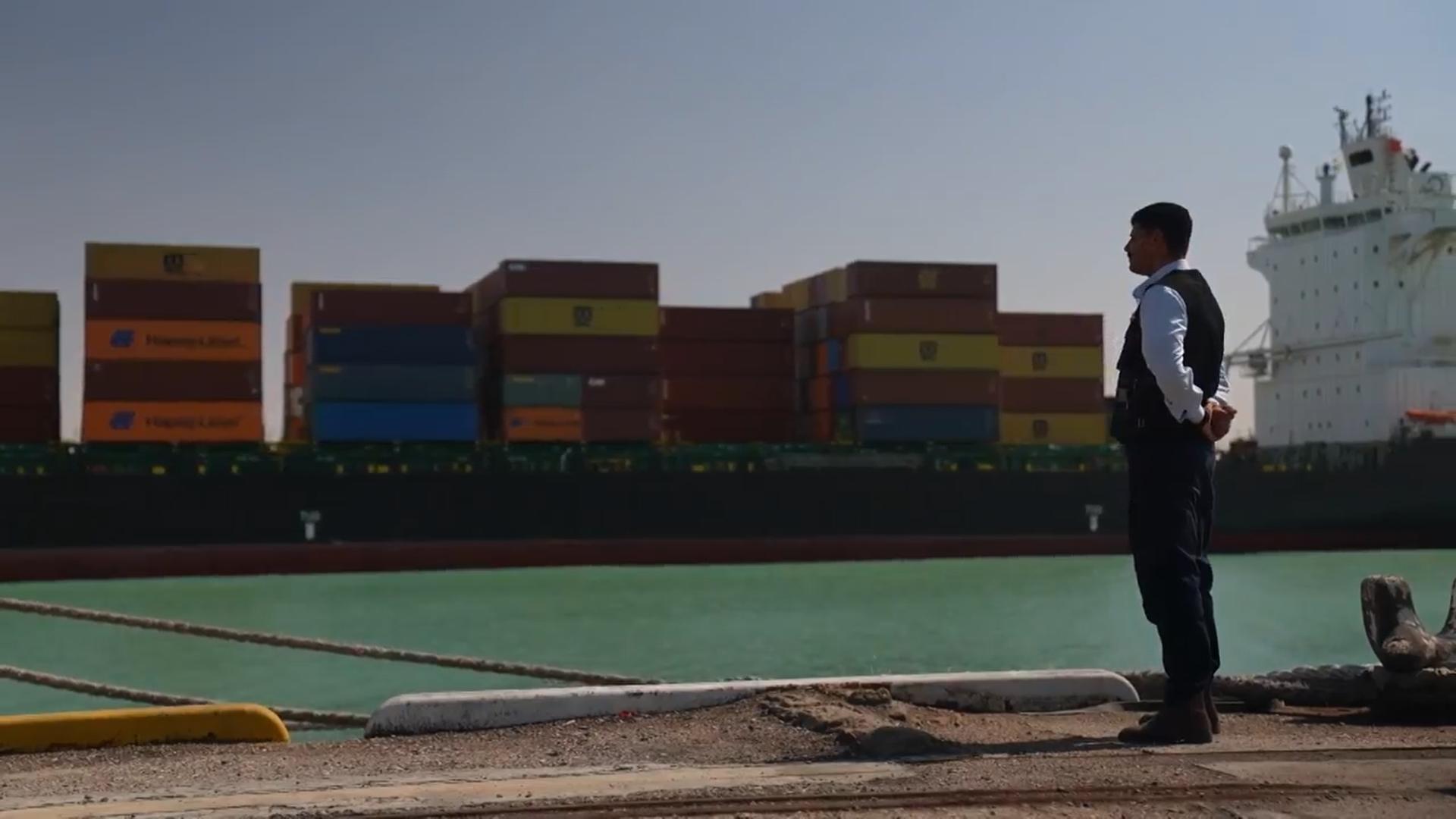 AP explains the critical situation at Iraqi ports one month into the ...