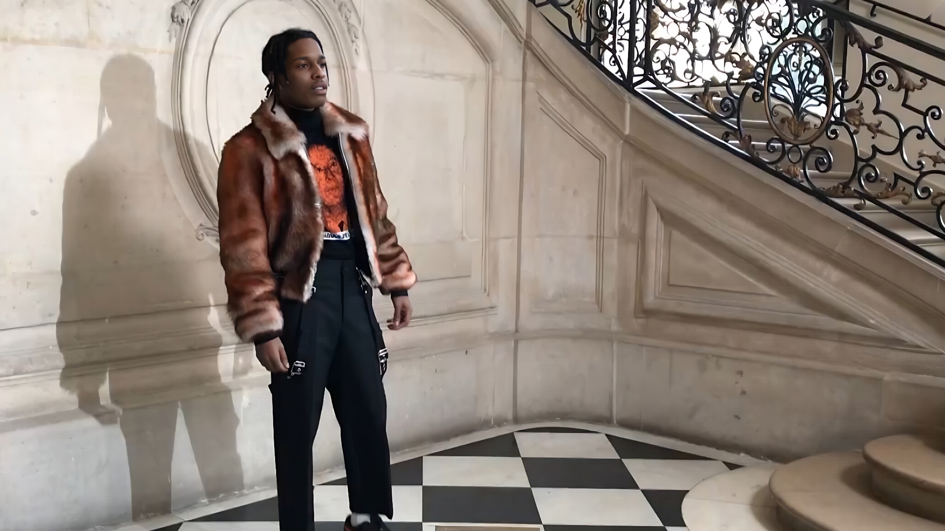 A$AP Rocky celebrates his new role as a father at the CFDA Fashion Awards