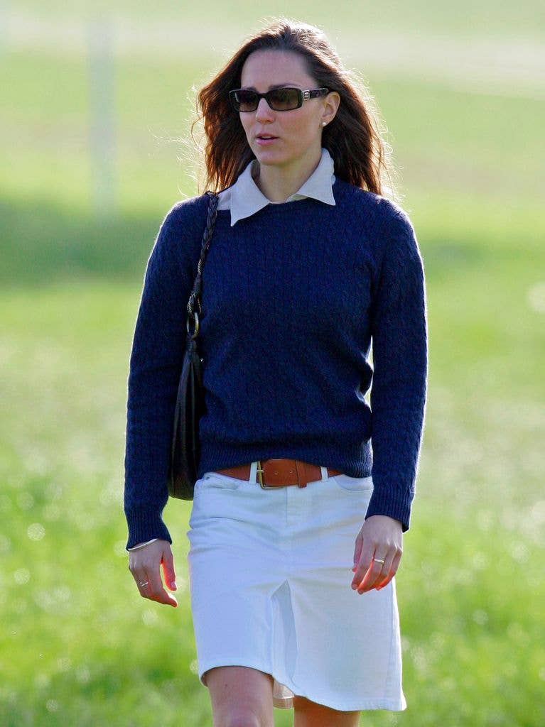 Princess Kate's pre-royal Zara mini skirt may just be her most preppy ...