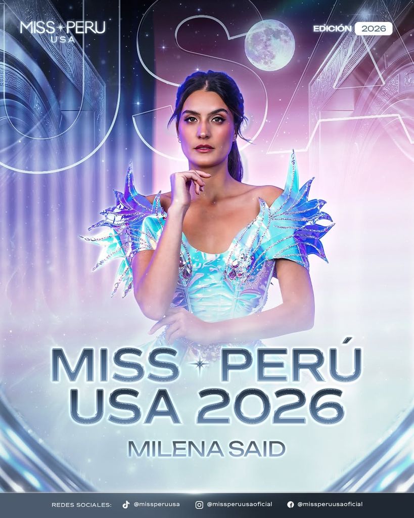 Milena Said, prima de Ariadna Vargas Llosa, gana la corona de Miss ...