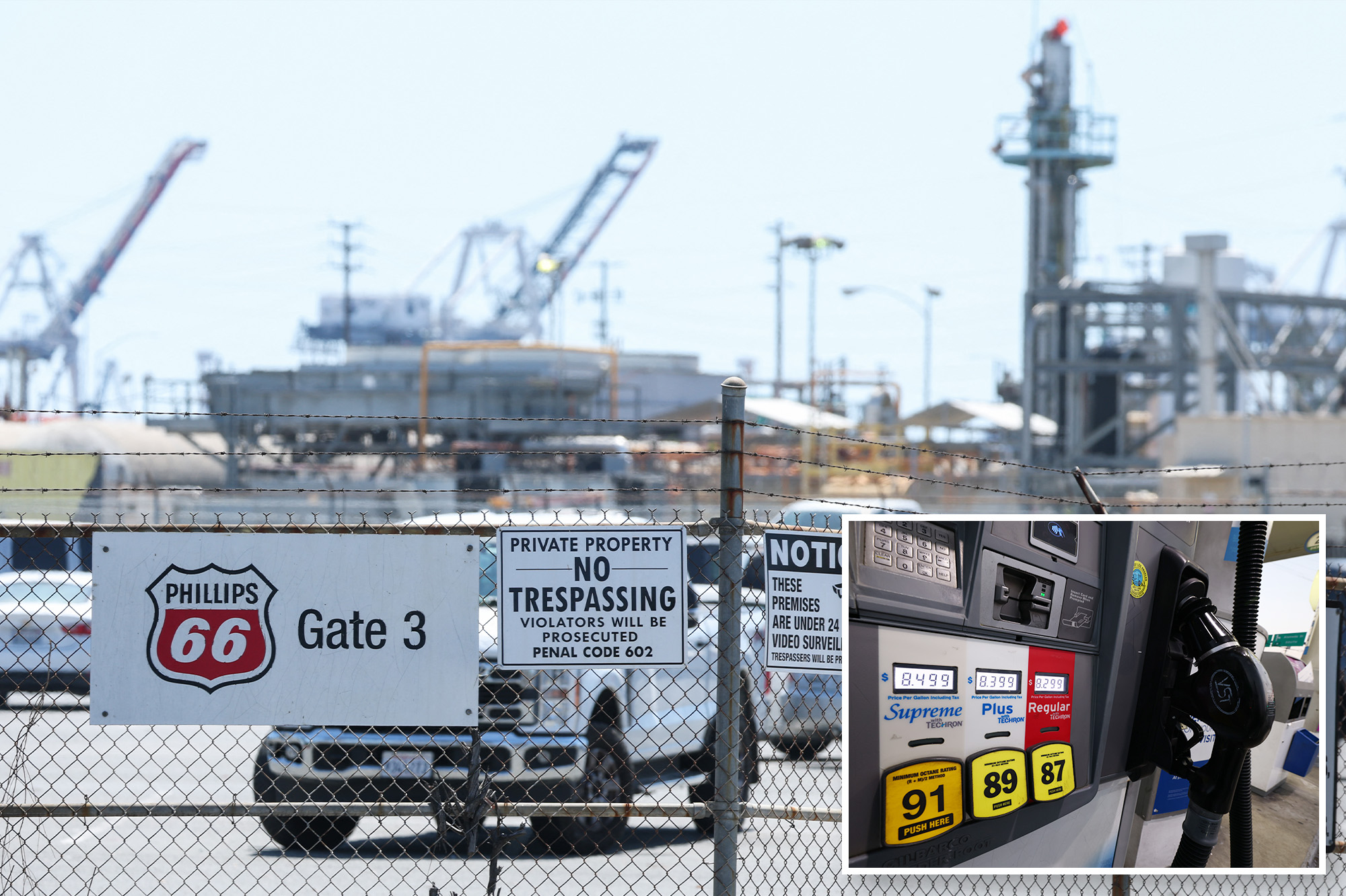 Gas prices surge as LA council confronts fallout from Phillips 66 ...