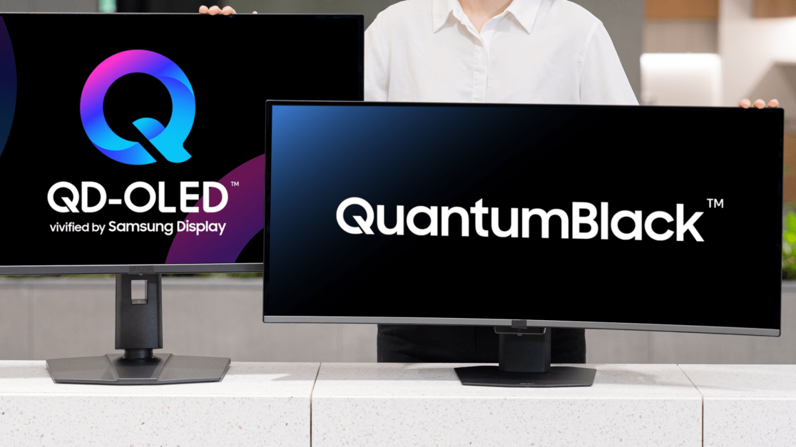 Samsung’s new OLED monitor panels are built to battle glare and scratches