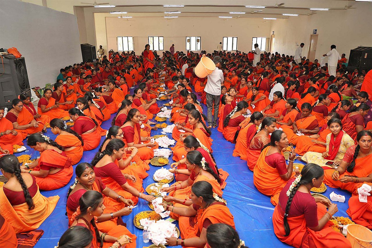 Thousands witness celestial wedding in Andhra's Prakasam district