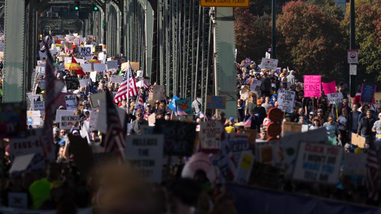 Here's where No Kings protests are happening in the Portland metro this ...