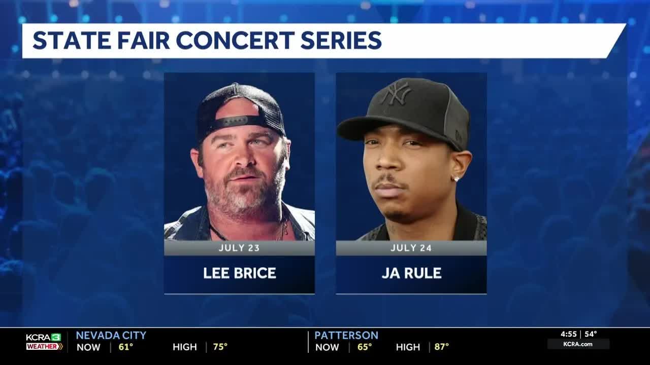 Lee Brice and Ja Rule are coming to the State Fair