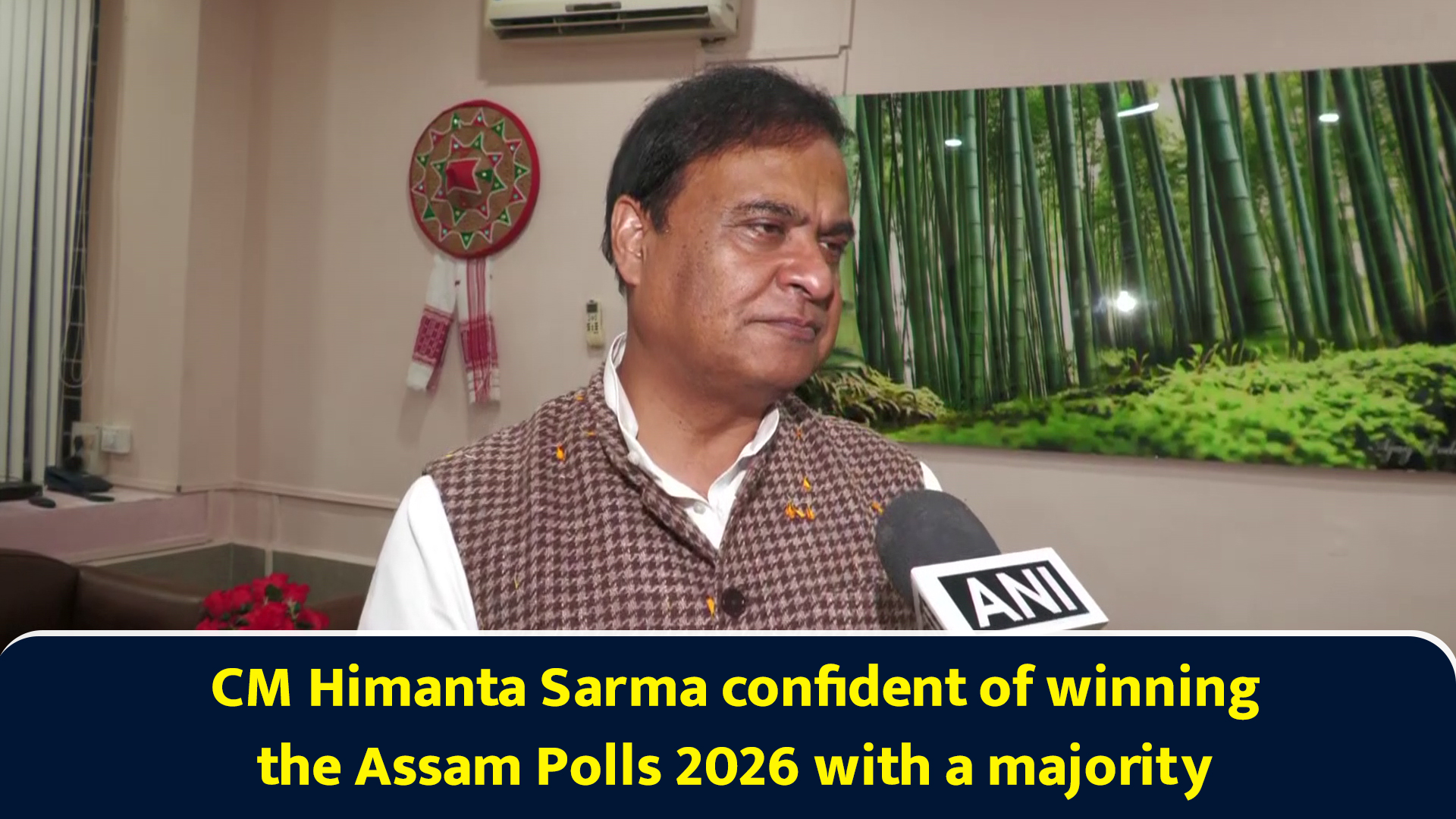 CM Himanta Sarma confident of winning the Assam polls 2026 with a majority