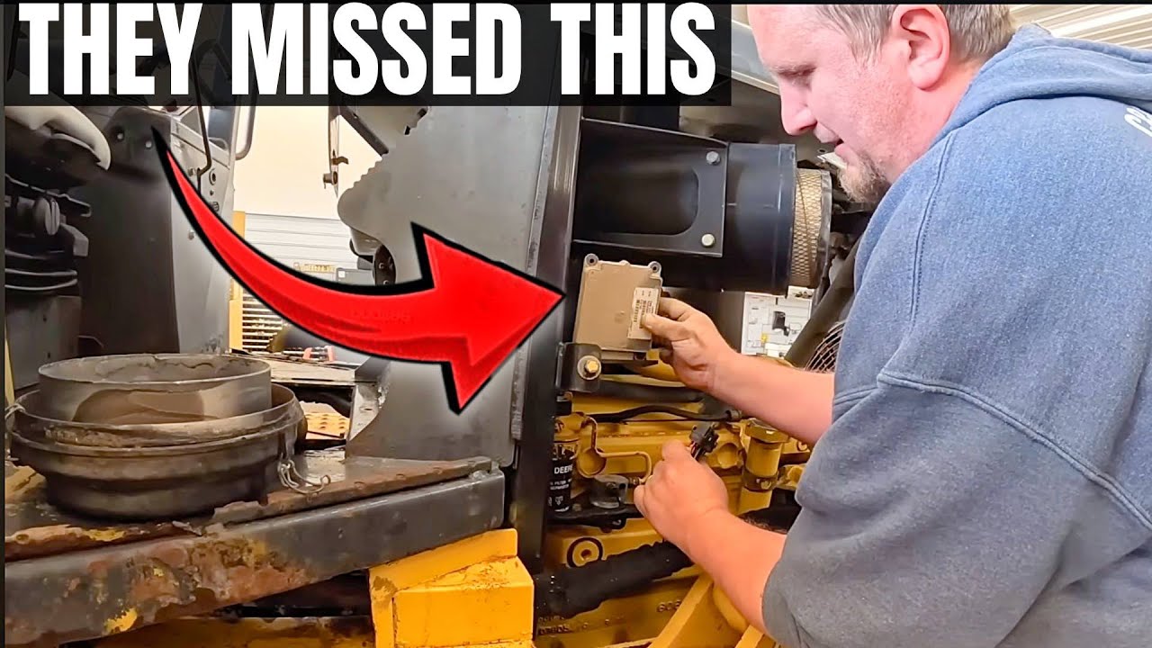 We found a lightning-struck dozer—what’s inside?