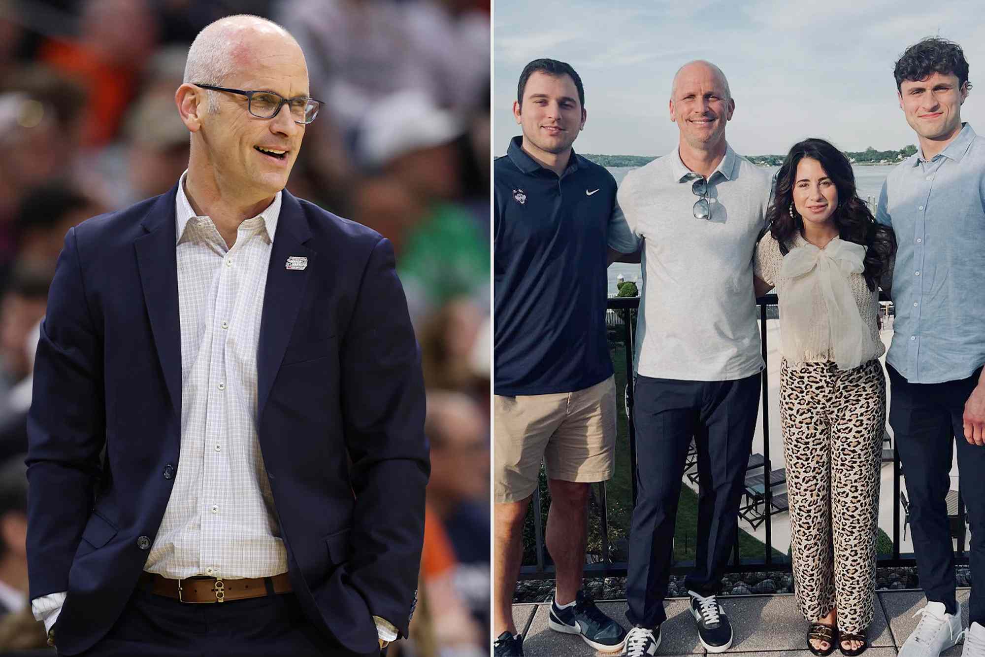 All about UConn coach Dan Hurley’s family, including his wife and 2 sons