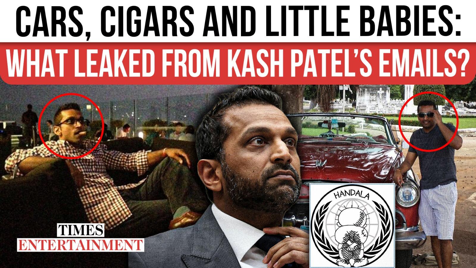 Kash Patel’s personal side exposed: Cigars, family moments surface ...